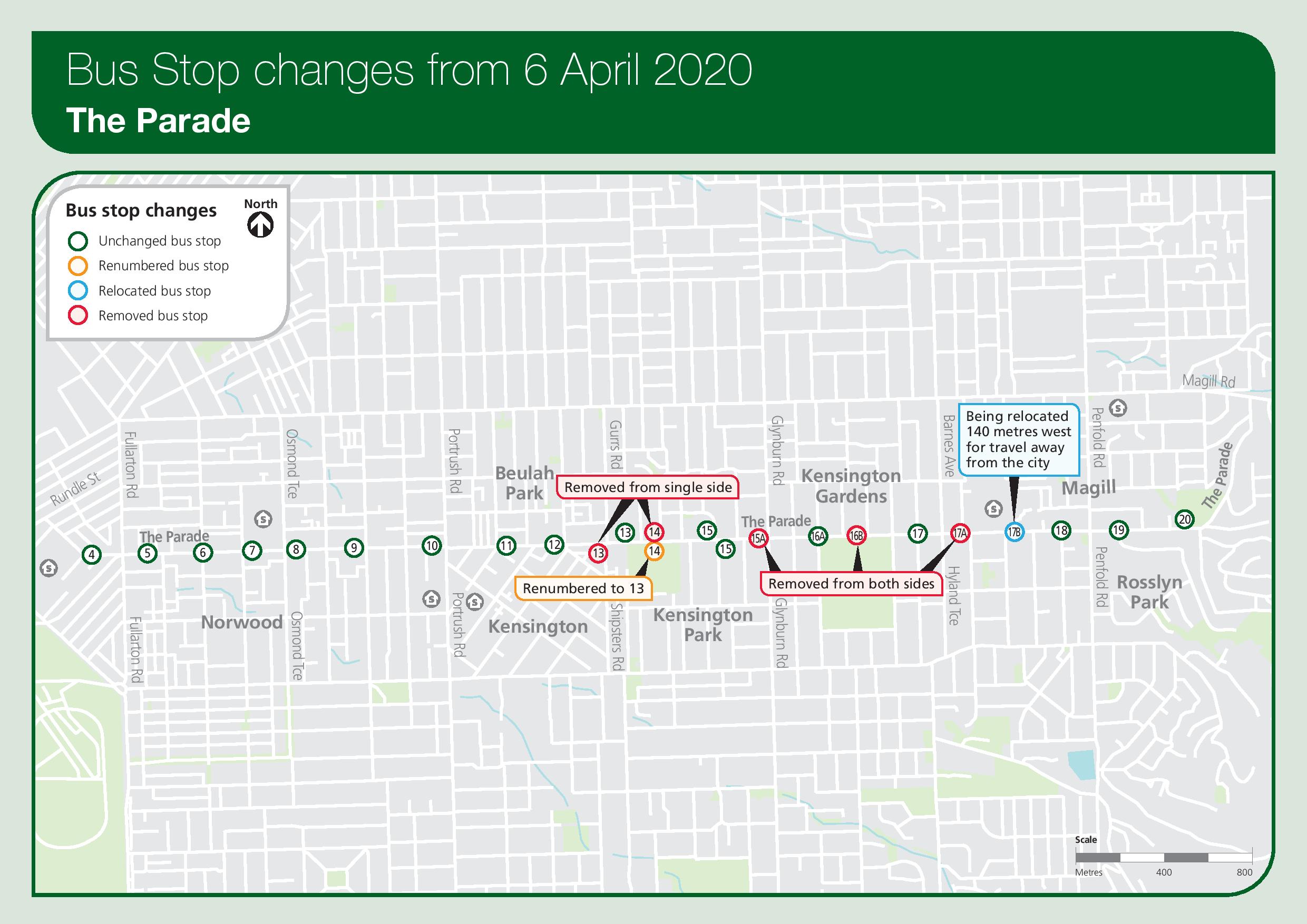 Parade and Magill Rd Bus Stop Changes – Norwood Residents Association